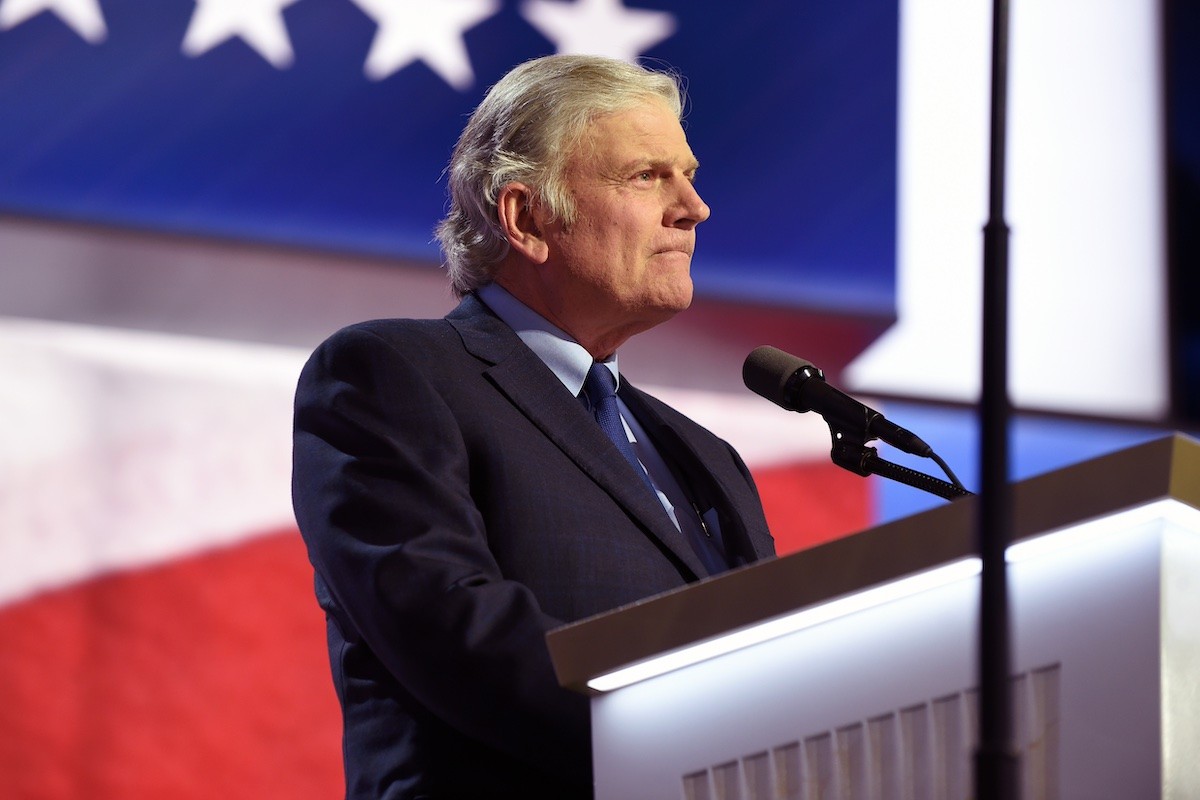 Franklin Graham Prays at Republican Convention
