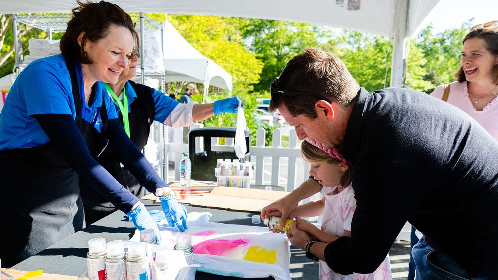 Families Focus on Christ at Billy Graham Library Easter Celebration