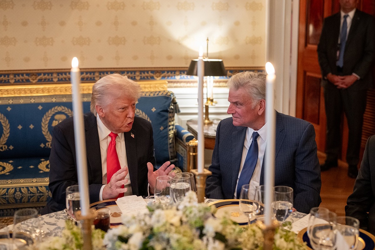 Franklin Graham Prays and Shares Message at White House Easter Events