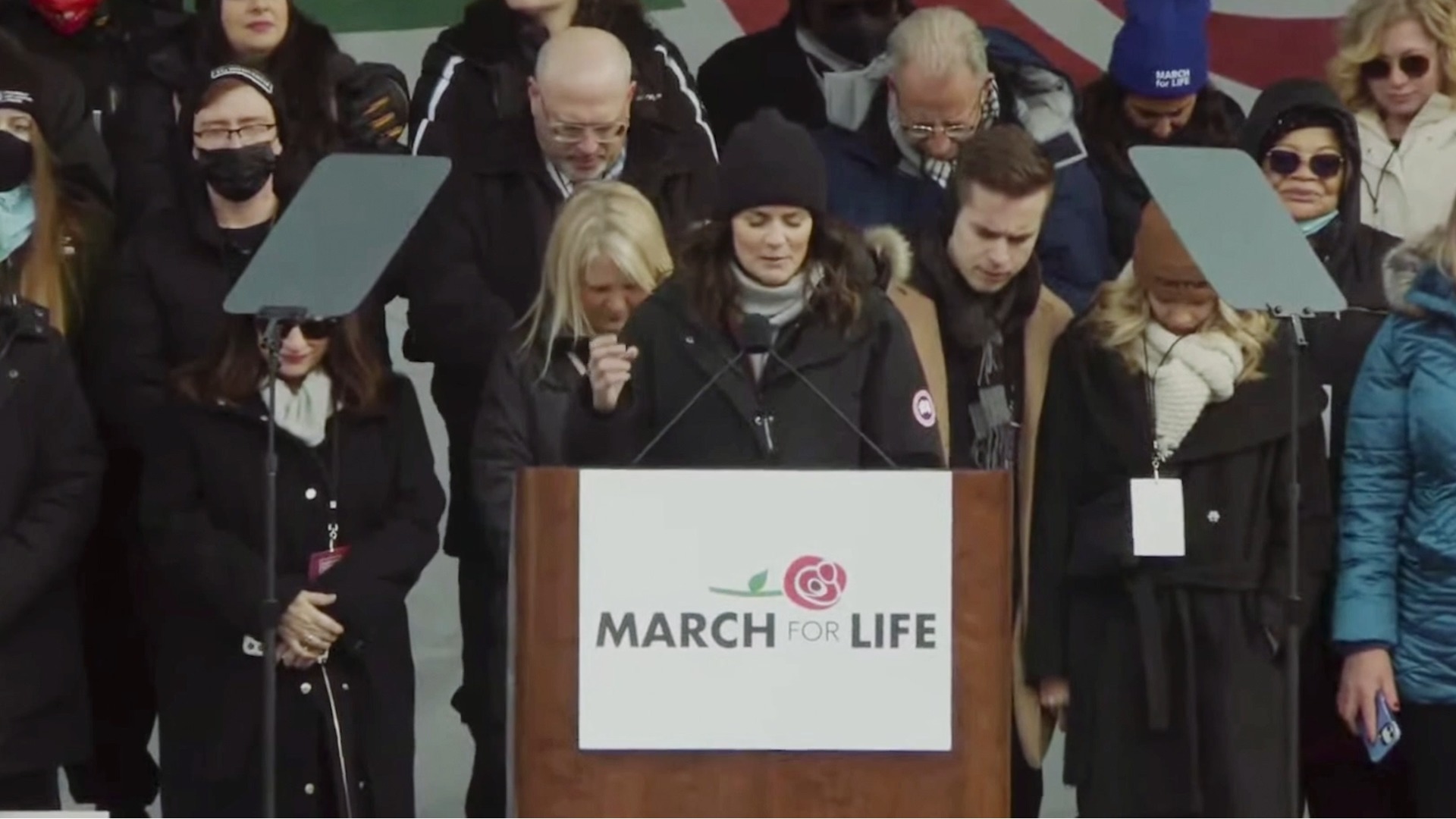 Cissie Graham Lynch at the March for Life 2022