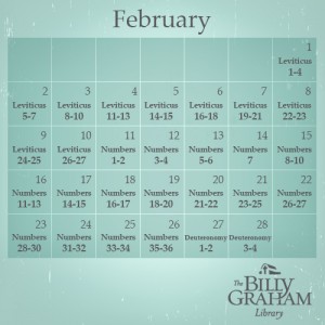 2014 Daily Bible Reading Plan - February - The Billy Graham Library Blog