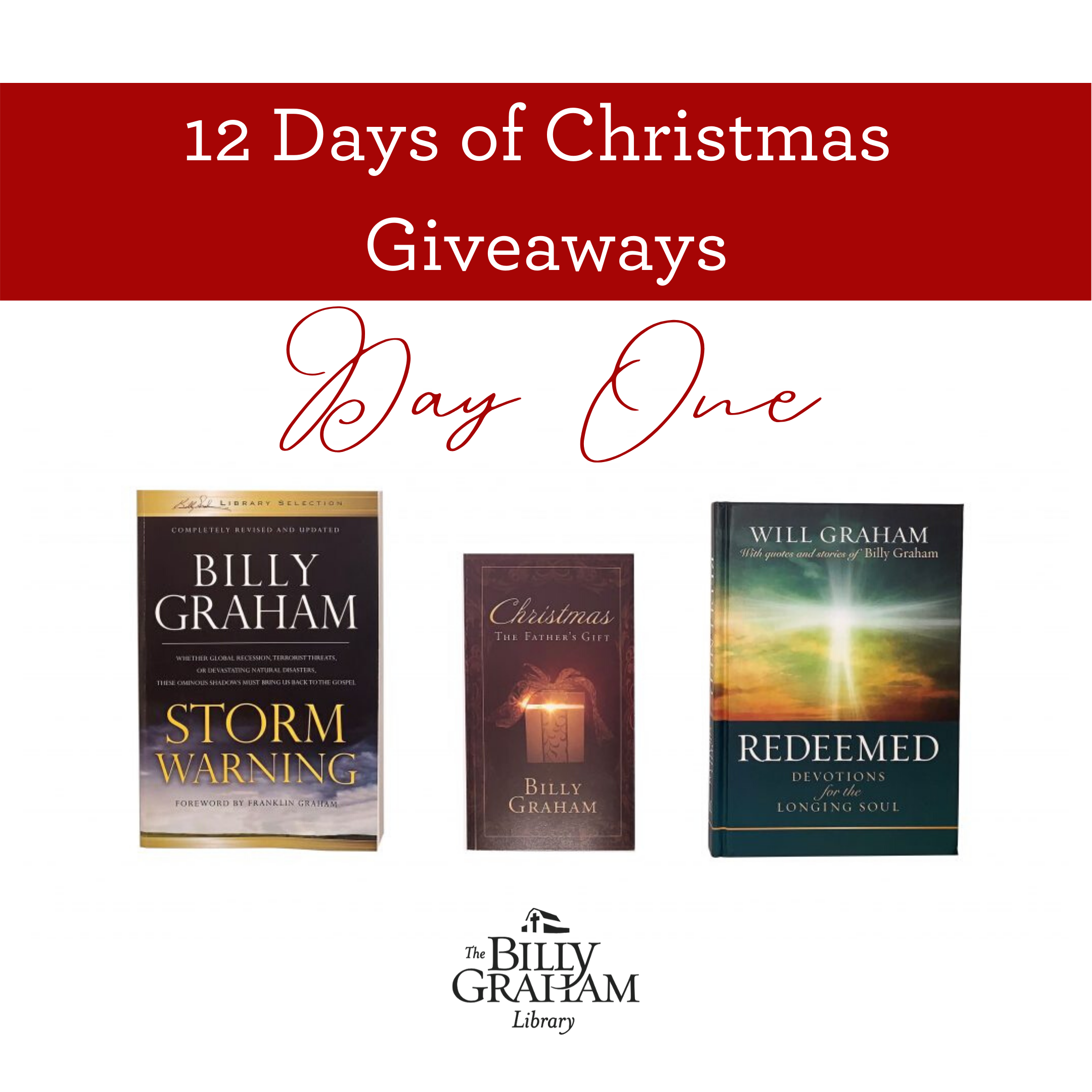 12 Days Of Christmas Giveaways Day 1 The Billy Graham Library Blog