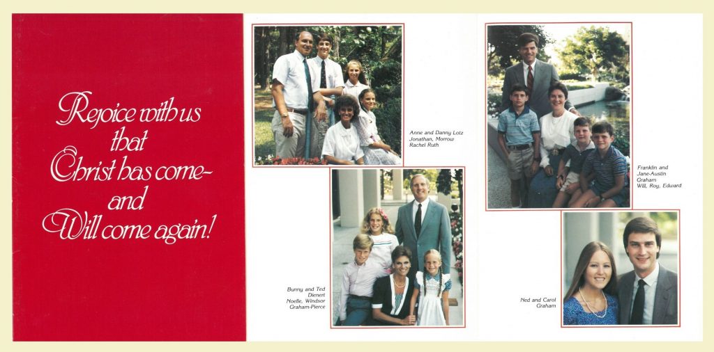 Christmas Cards Throughout the Years: 1980’s - The Billy Graham Library ...
