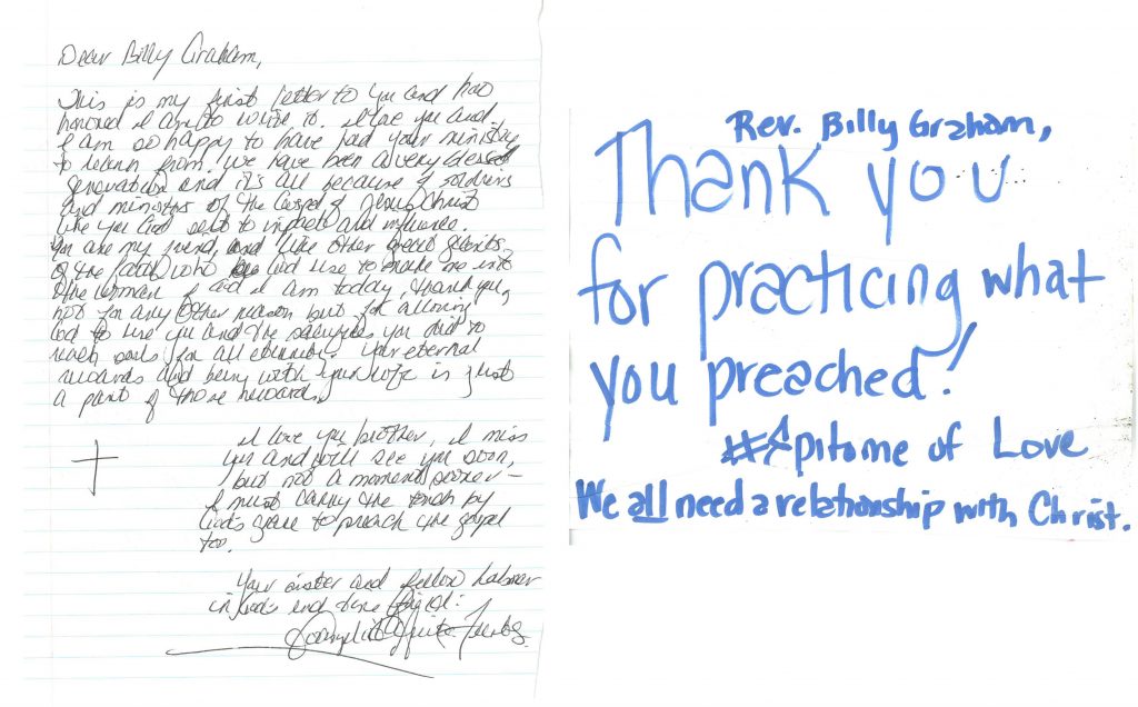 Memorial letters - The Billy Graham Library