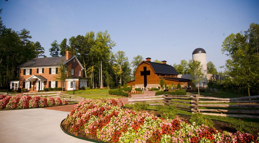 library-in-spring - The Billy Graham Library