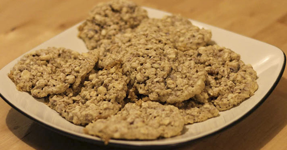 Ruth Bell Graham's Oatmeal Cookie Recipe