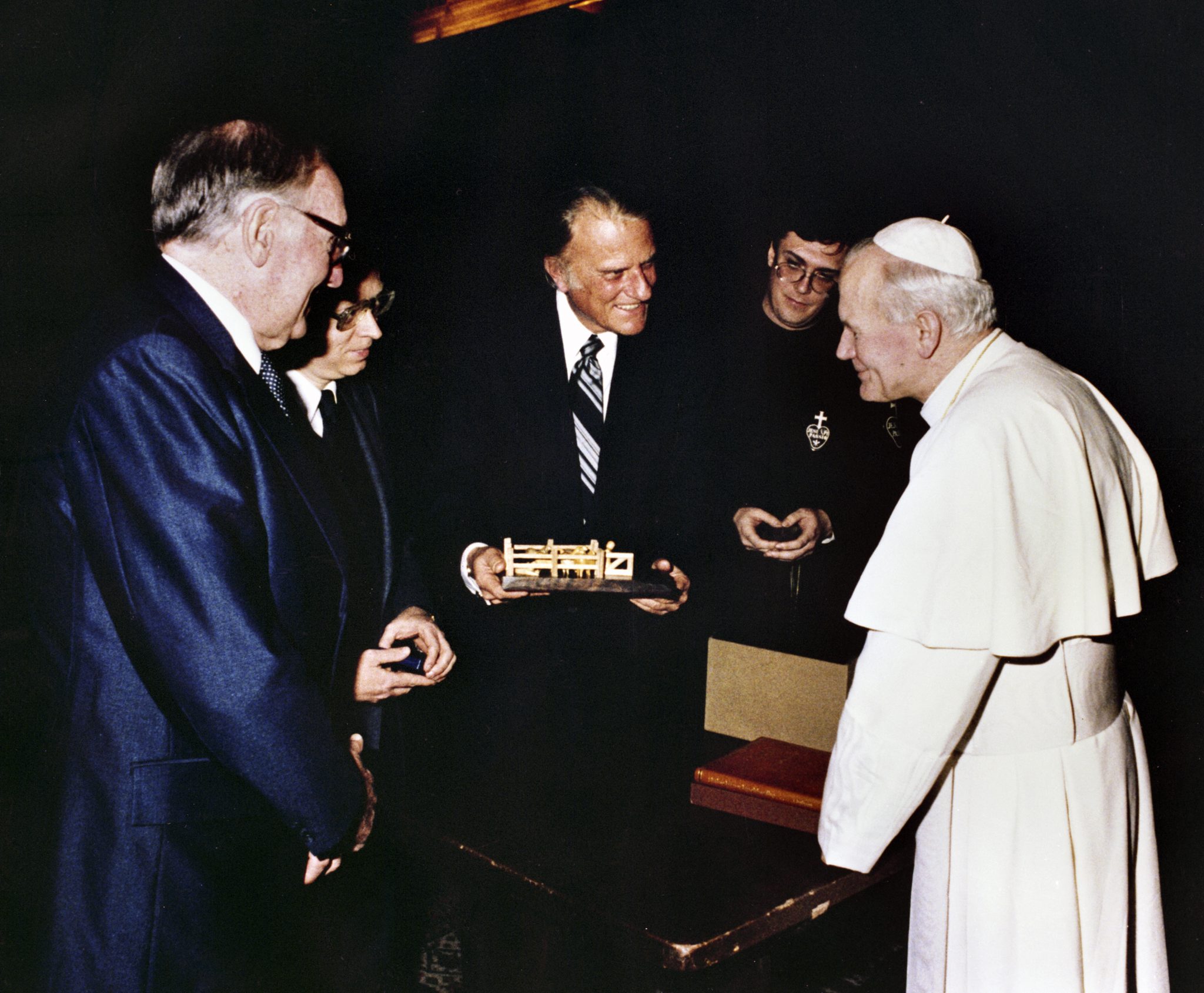 Billy Graham and Pope John Paul II