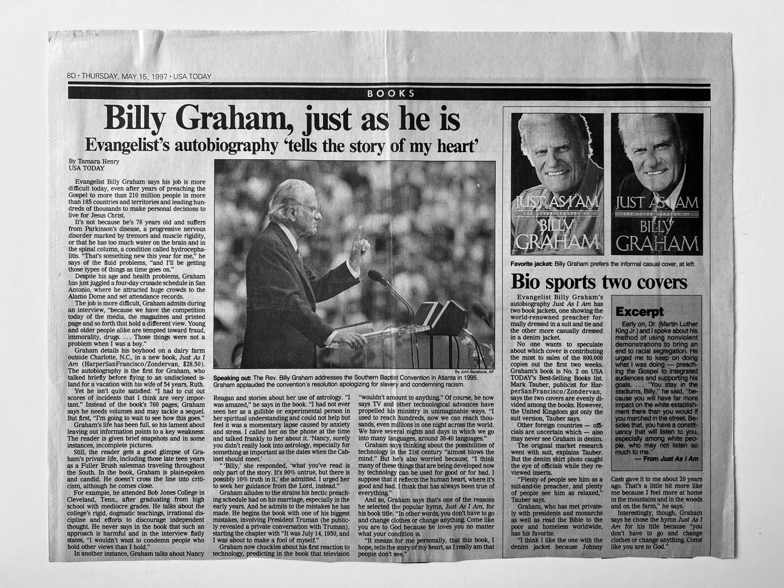 25 Years - "Just As I Am" - The Billy Graham Library Blog