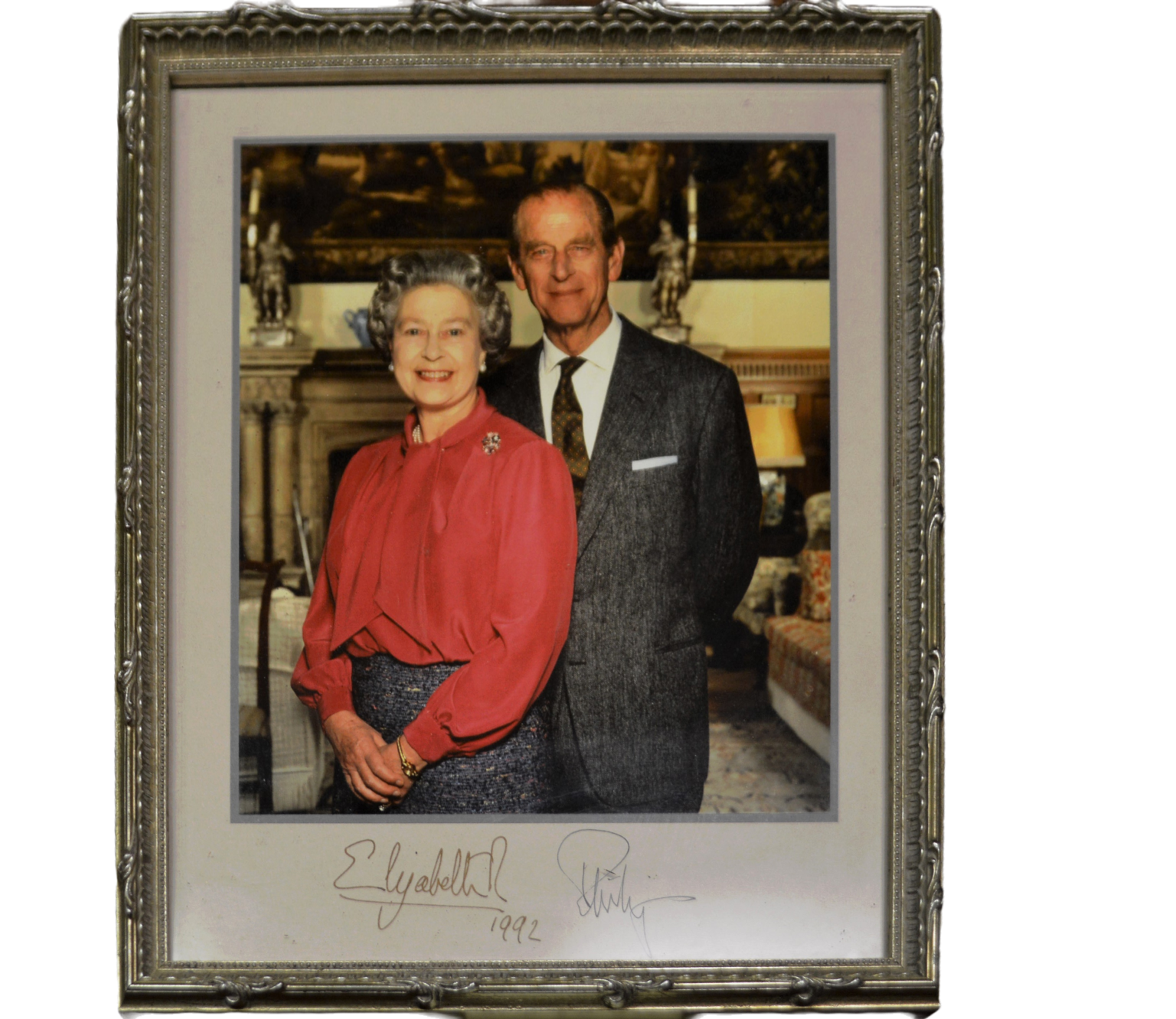 Billy Graham and Queen Elizabeth II