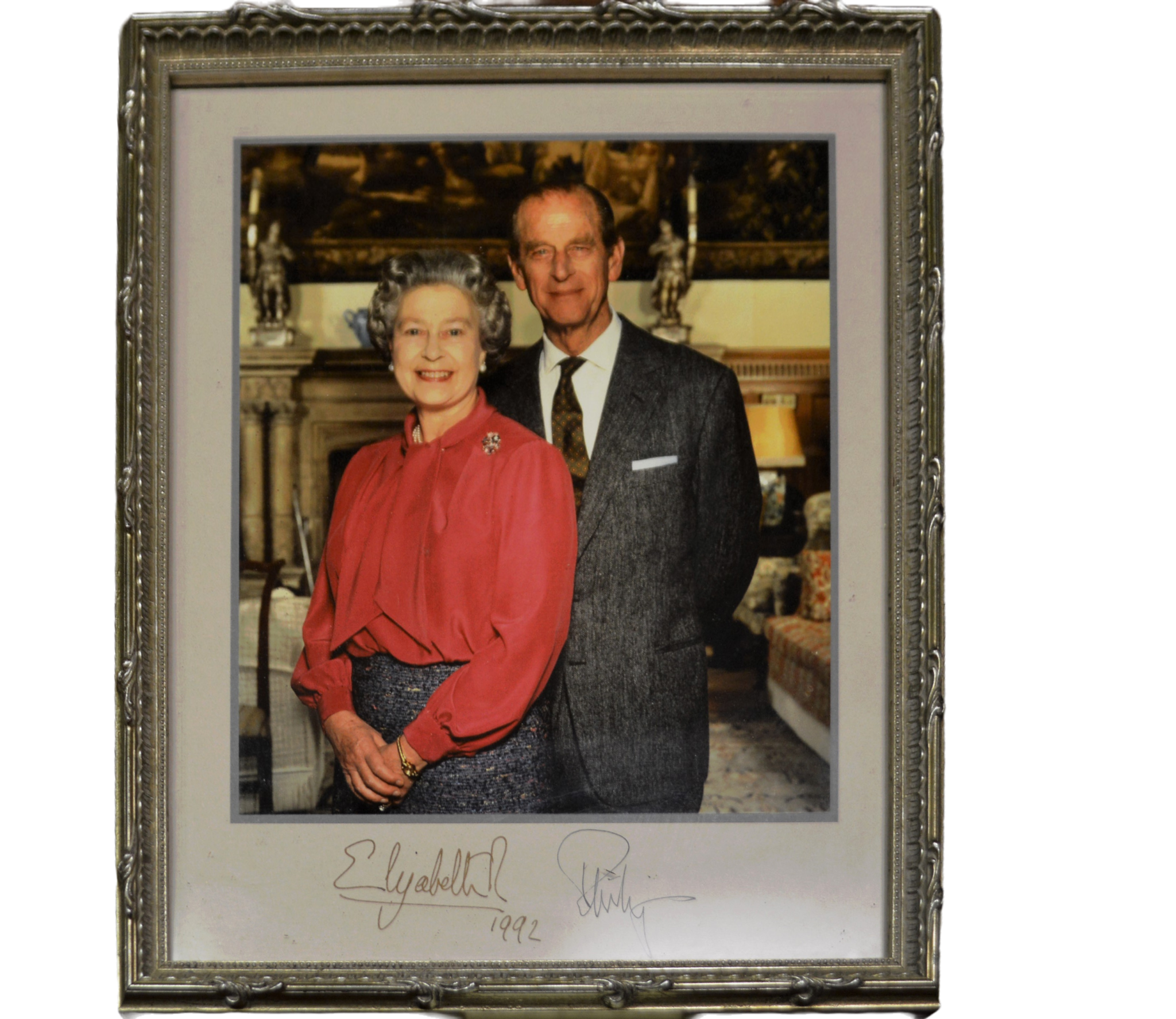 Billy Graham and Queen Elizabeth II