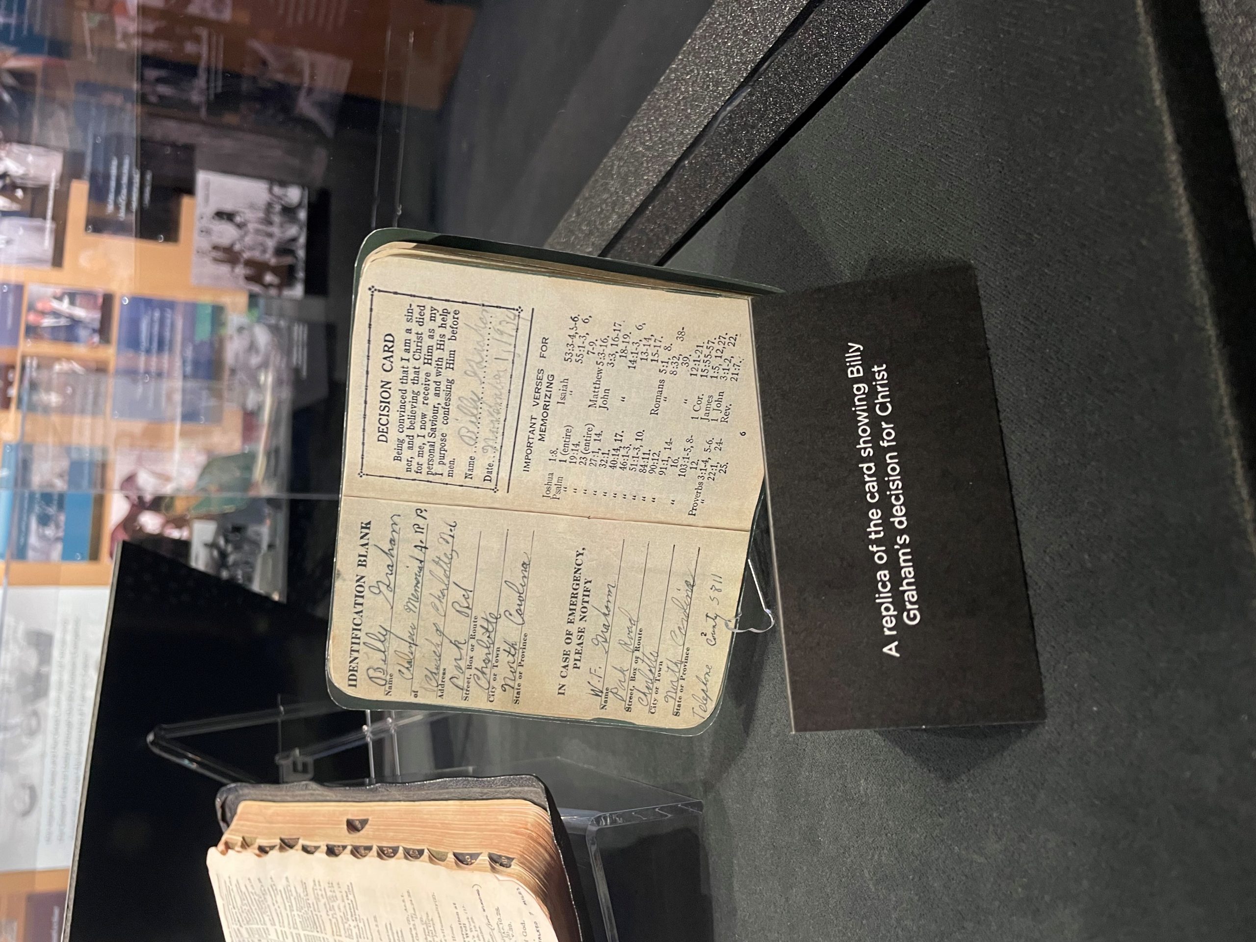 decision-card - The Billy Graham Library