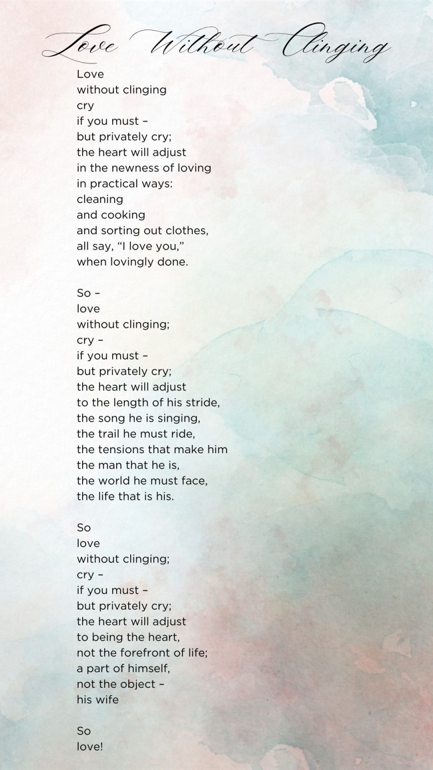 Love Poems from Ruth Bell Graham