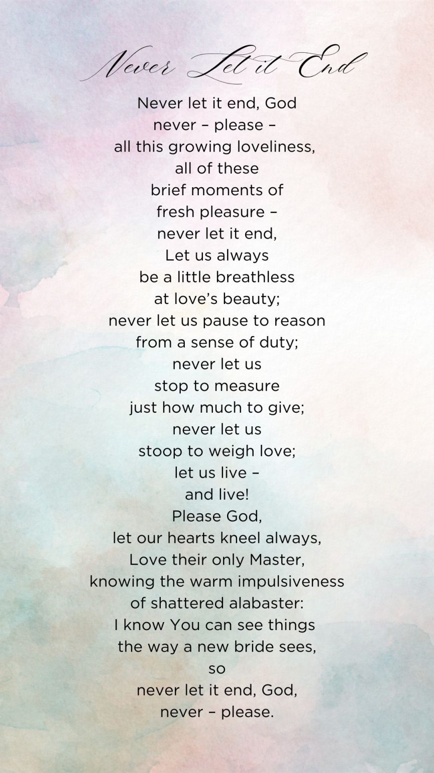 Love Poems from Ruth Bell Graham