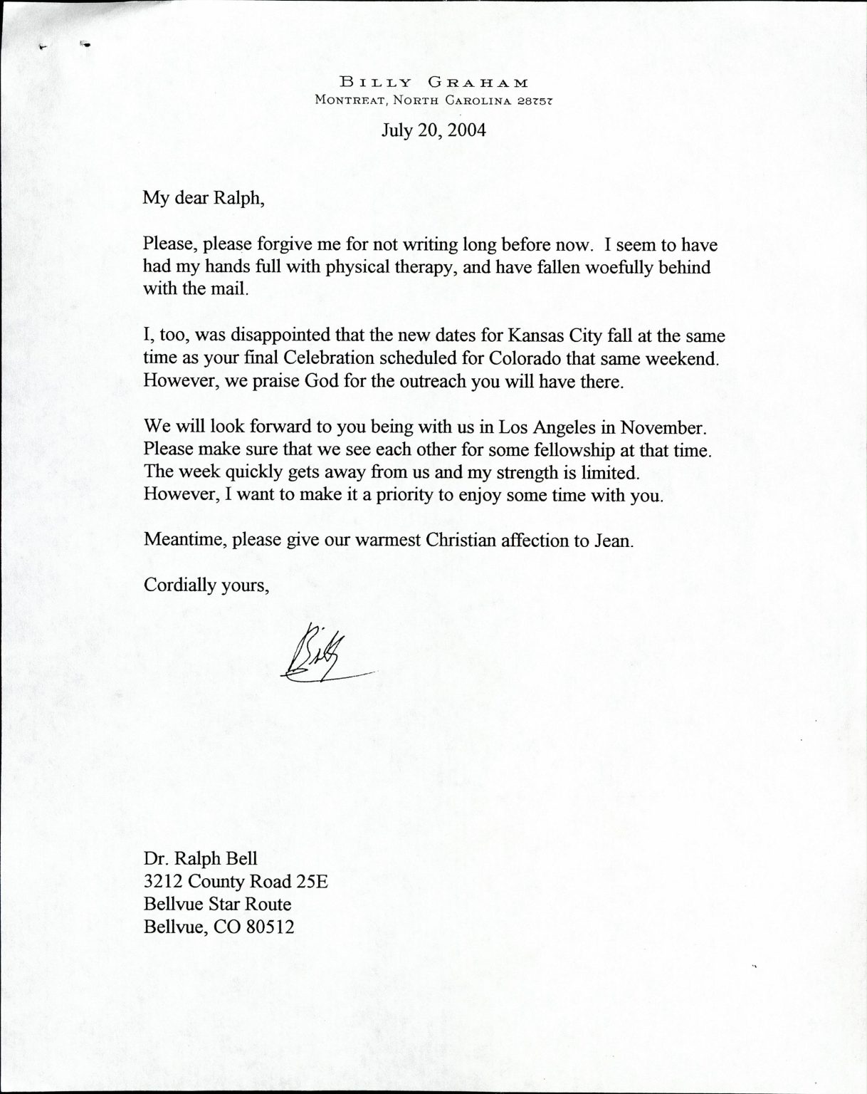 From the Archives: Ralph Bell