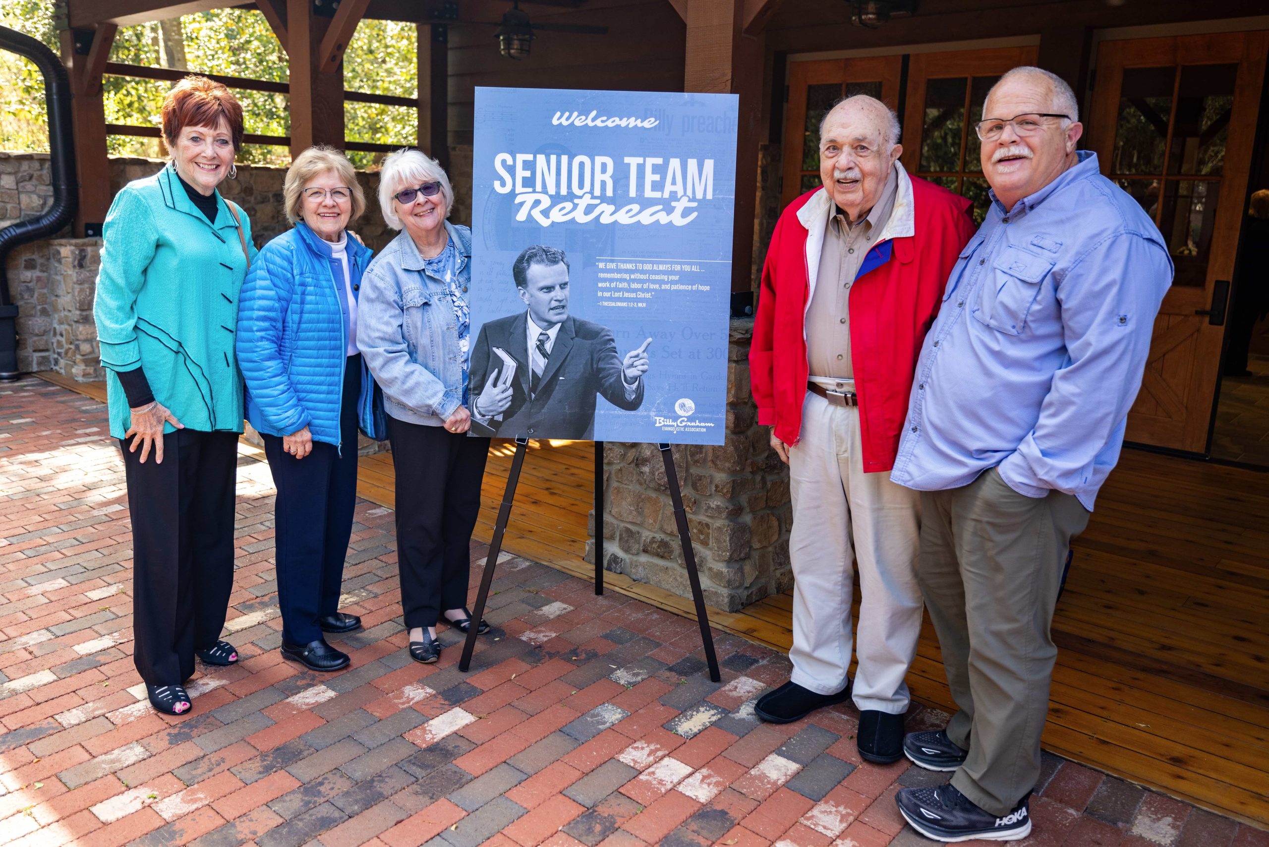 Honoring Many Who Served With Billy Graham