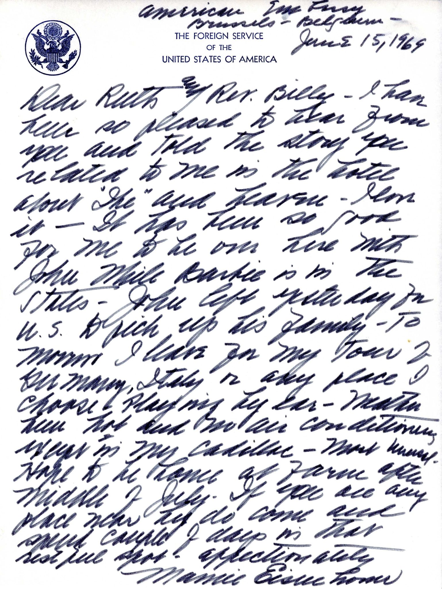 From the Archives: Billy Graham and the First Ladies