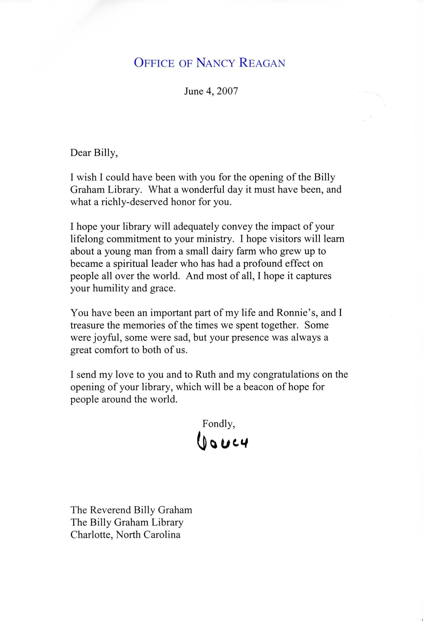 From the Archives: Billy Graham and the First Ladies