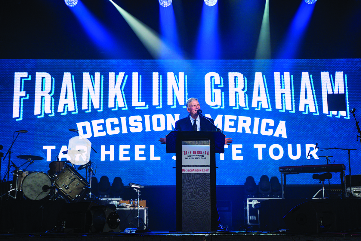 Decision America Tar Heel State Tour: Proclaiming Christ in Raleigh