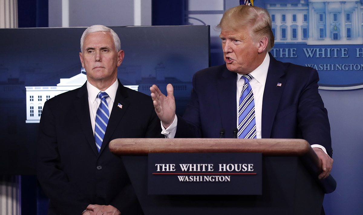 President and Vice President Pray With Pastors Amid Coronavirus Crisis