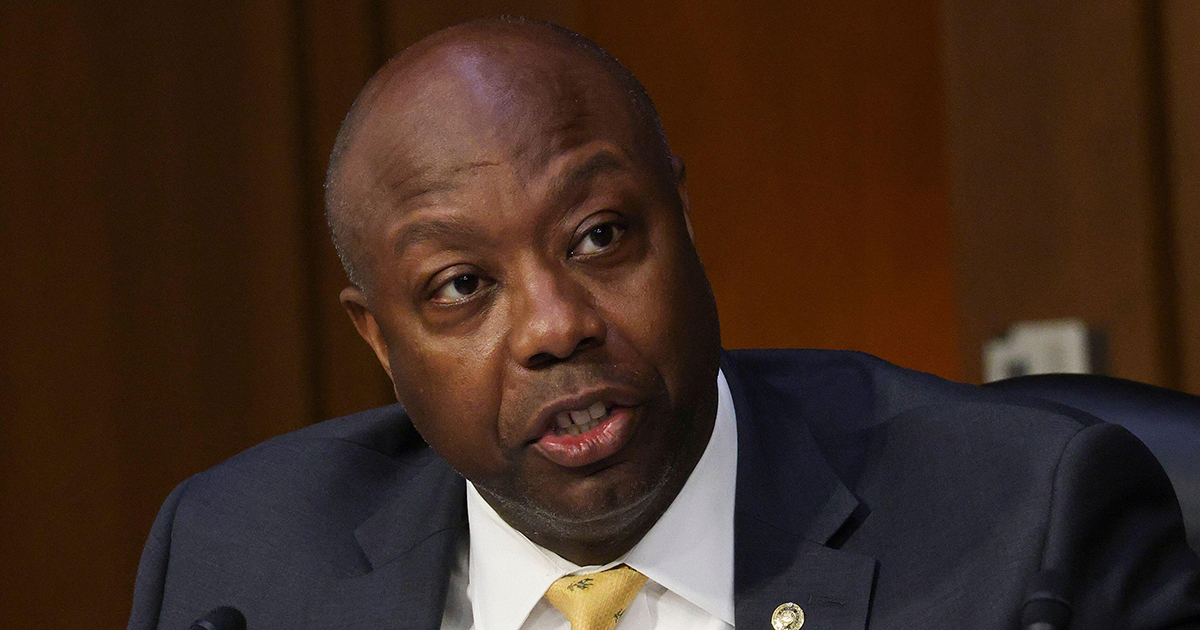 South Carolina Sen. Tim Scott Introduces Parental Rights Bill South Carolina Sen. Tim Scott Introduces Parental Rights Bill