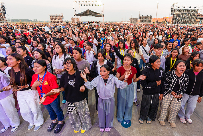 La bendición del Señor cae sobre Camboya
